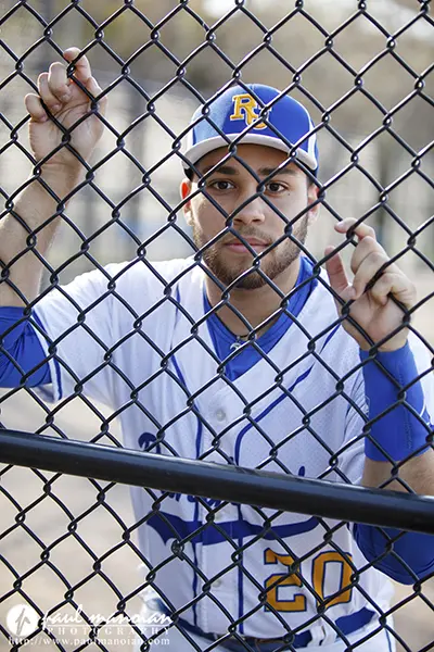 Baseball Senior Pictures - Redford Union Senior Portraits