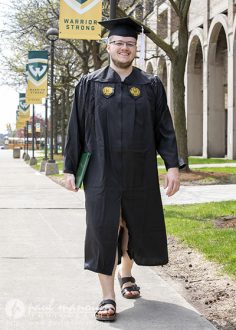 Wayne State University Graduation Photos - Paul Manoian Photography