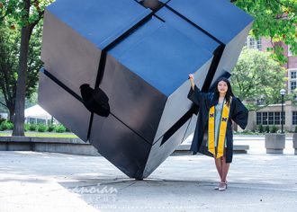 U of M Graduation Photos - Paul Manoian Photography