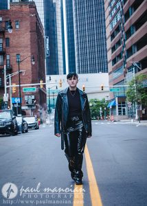 Goth Senior Pictures in Detroit - Paul Manoian Photography