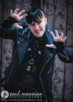 Goth Senior Pictures in Detroit - Paul Manoian Photography