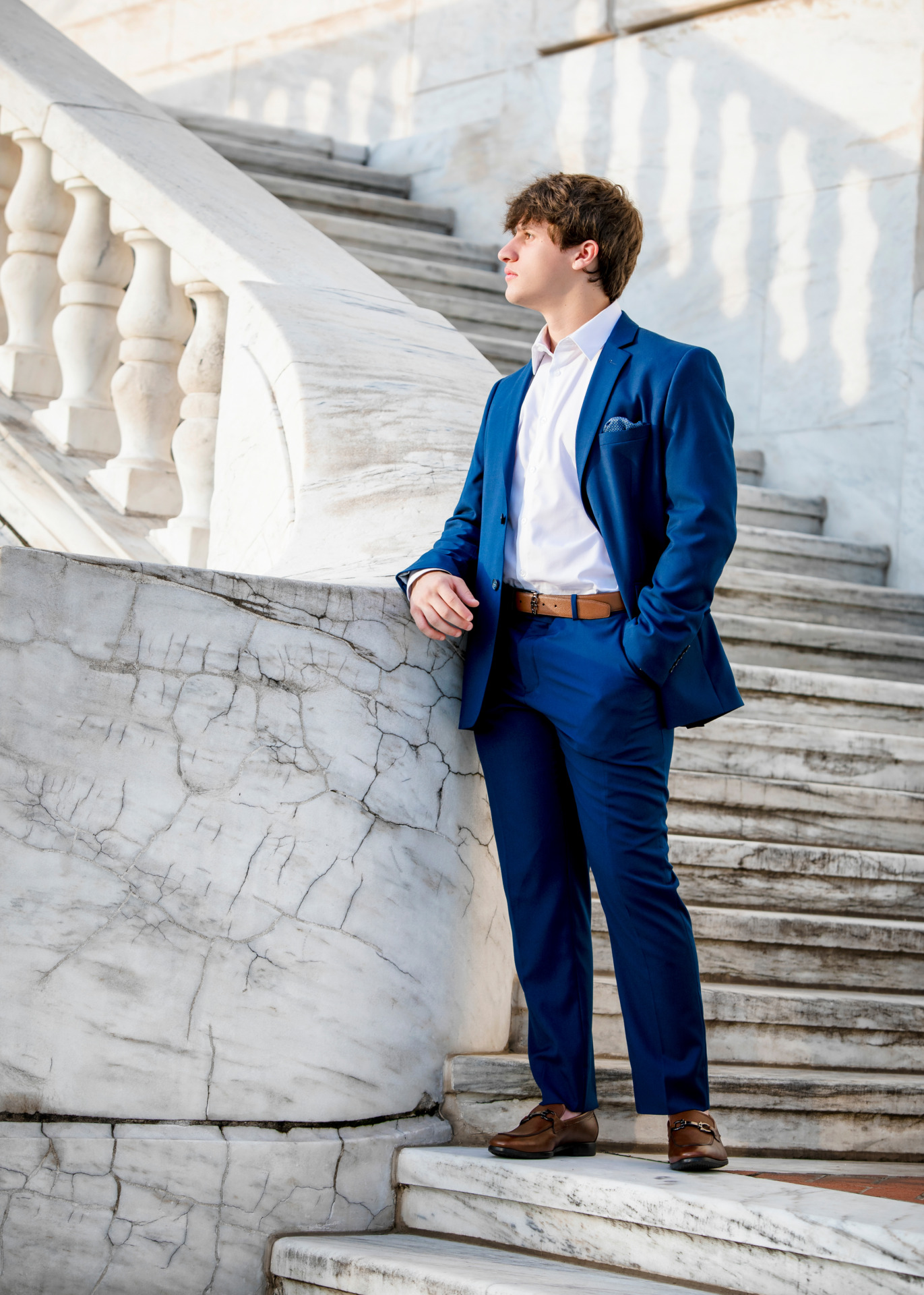 Downtown Detroit Senior Portraits with Rocco - Detroit Photographer