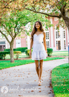 Grosse Pointe Senior Pictures: Track, School, & Lake Views
