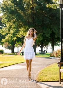 Grosse Pointe Senior Pictures: Track, School, & Lake Views