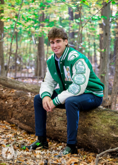Novi Senior Pictures: Trevor’s Hockey and Fall Session