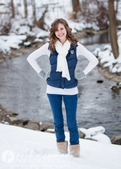 Senior Pictures in Snow – Jenni’s Winter Wonderland Session