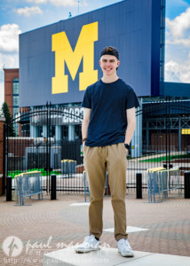 Ann Arbor Senior Pictures at U of M - Ashton’s Sneak Peek